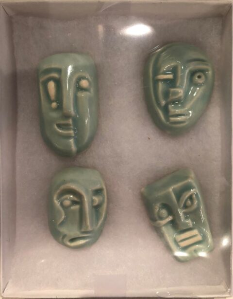 David Lamberti - Conversation, set of tiles - Detroit Artists Market